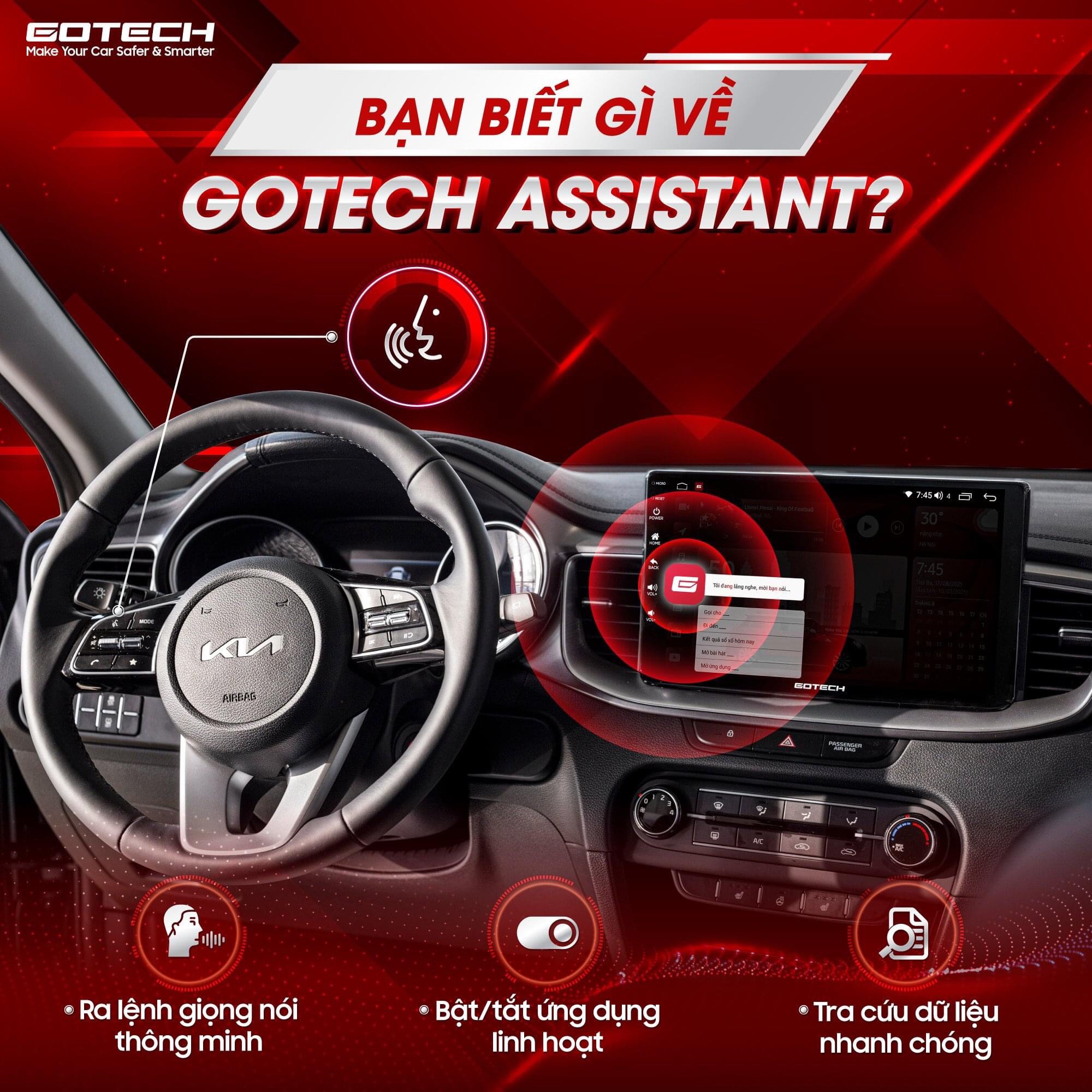 Khám phá "đặc sản" Gotech Assistant và Kiki trên màn hình Gotech