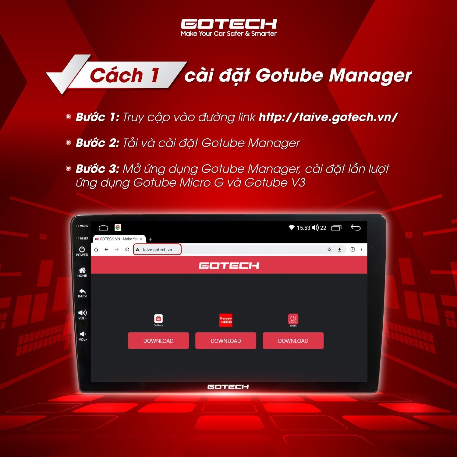 Trải nghiệm phiên bản Gotube V3 mới nhất, thay thế cho Gotube V2 - GOTECH