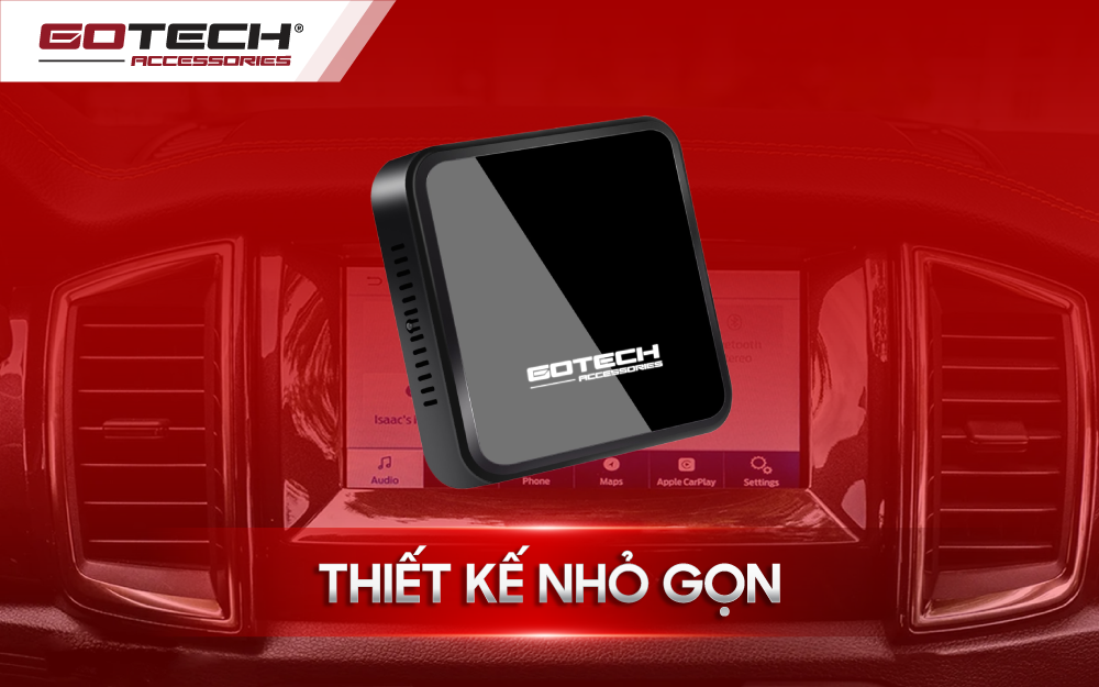 Android Box GOTECH cho xe Ford Ranger Wildtrak 2021